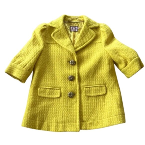Juicy Couture | Jackets & Coats | Vintage Juicy Couture Yellow Glimmer ...